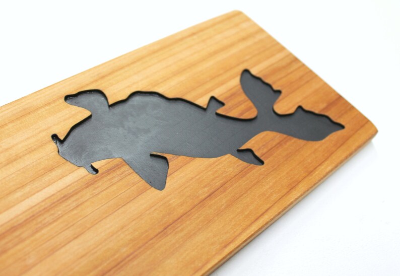 KOI FISH Cutout Sign Yard Art Outdoor Marker Your Name - Etsy