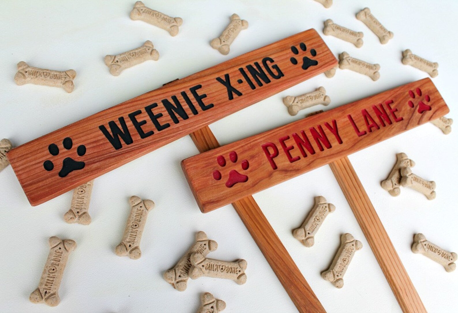 PAW PRINT Sign Custom Dog Sign Paw Print Marker Gift for - Etsy