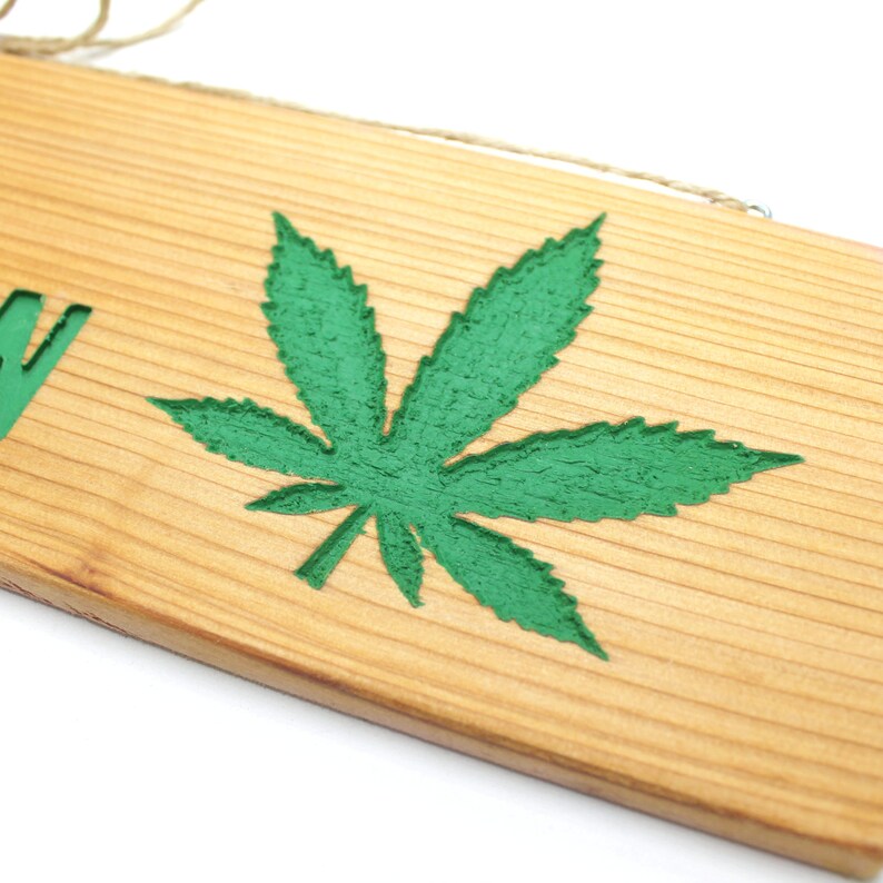 Personalized Marijuana Sign Grow Room Sign Cannabis Signage - Etsy