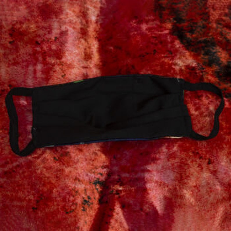 Camouflaged Chameleon Face Mask Personalised Animal Print | Etsy