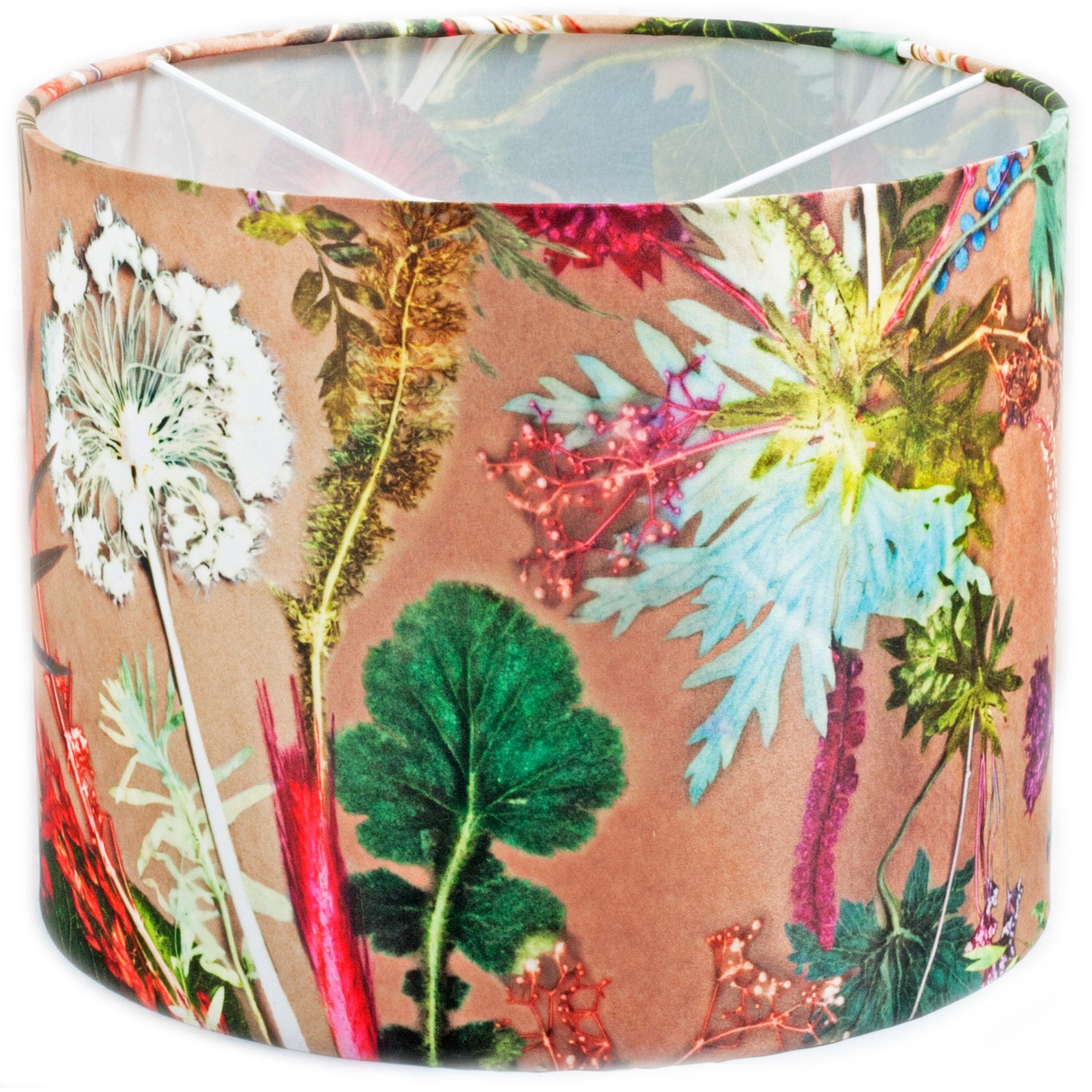 Tropical Dusk Floral Lampshade, Light Shade for Ceiling, Pendant ...
