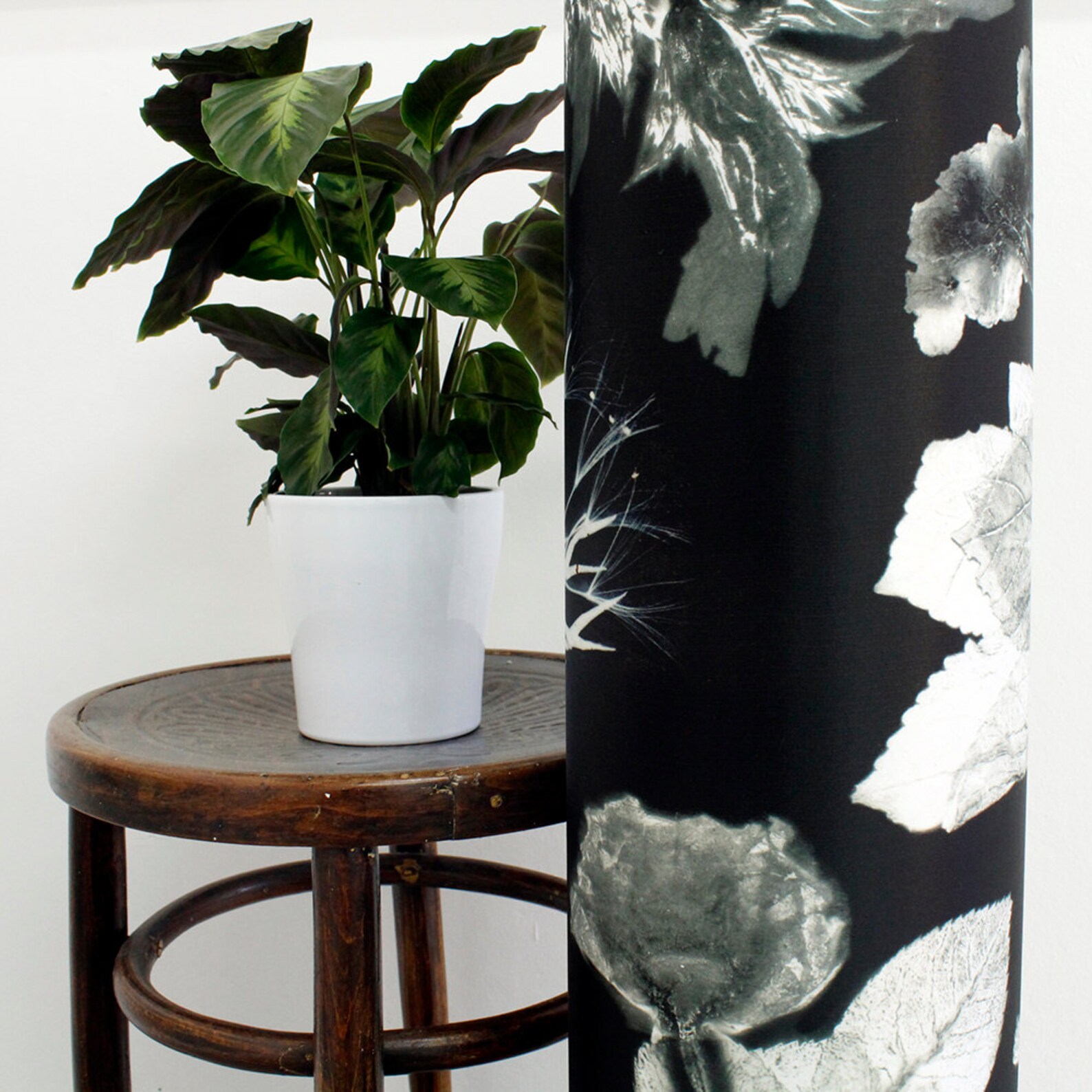 Handmade Floral Botanical 1 Meter Tall Floor Lamp, Spring's Spectre ...