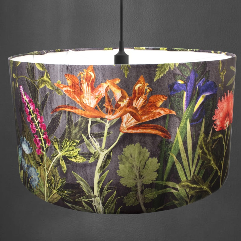 Botanical Lampshade - Etsy