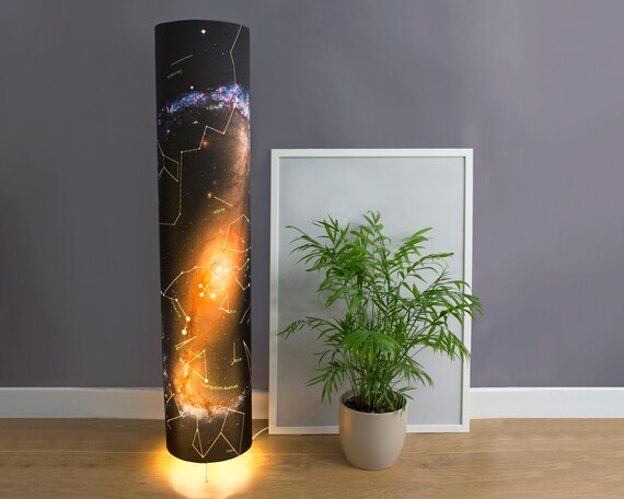 Galactic Floor Lamp Personalised Floor Lamp Constellation | Etsy