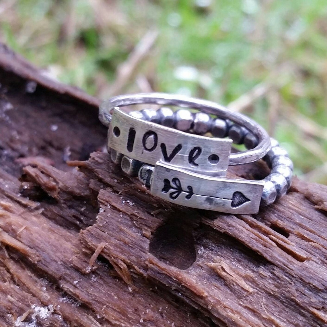 Personalized Name Ring, Sterling Silver Ring, Nameplate Ring, Mothers ...