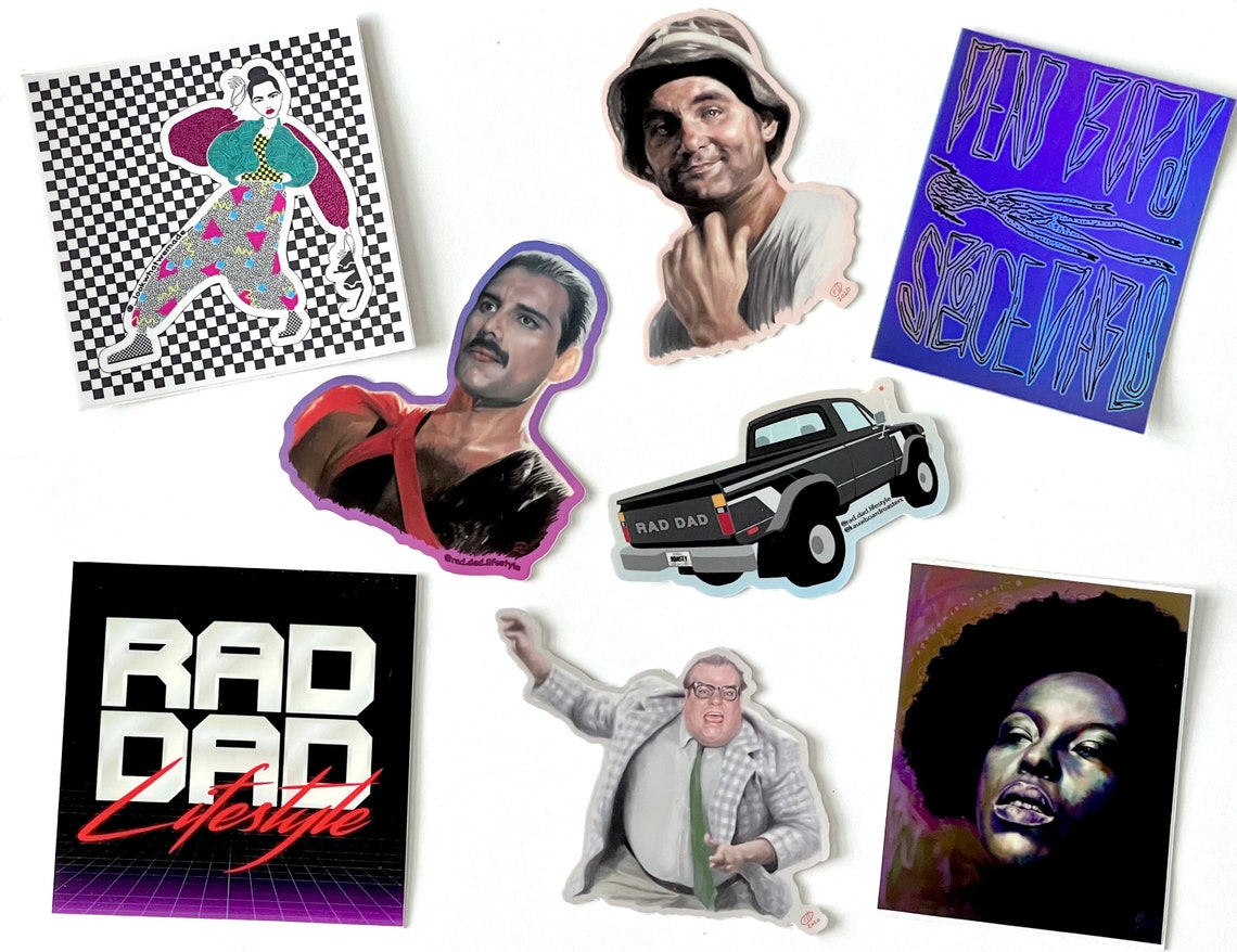 Water Bottle Sticker Roberta Flack Portrait Art Sticker for - Etsy