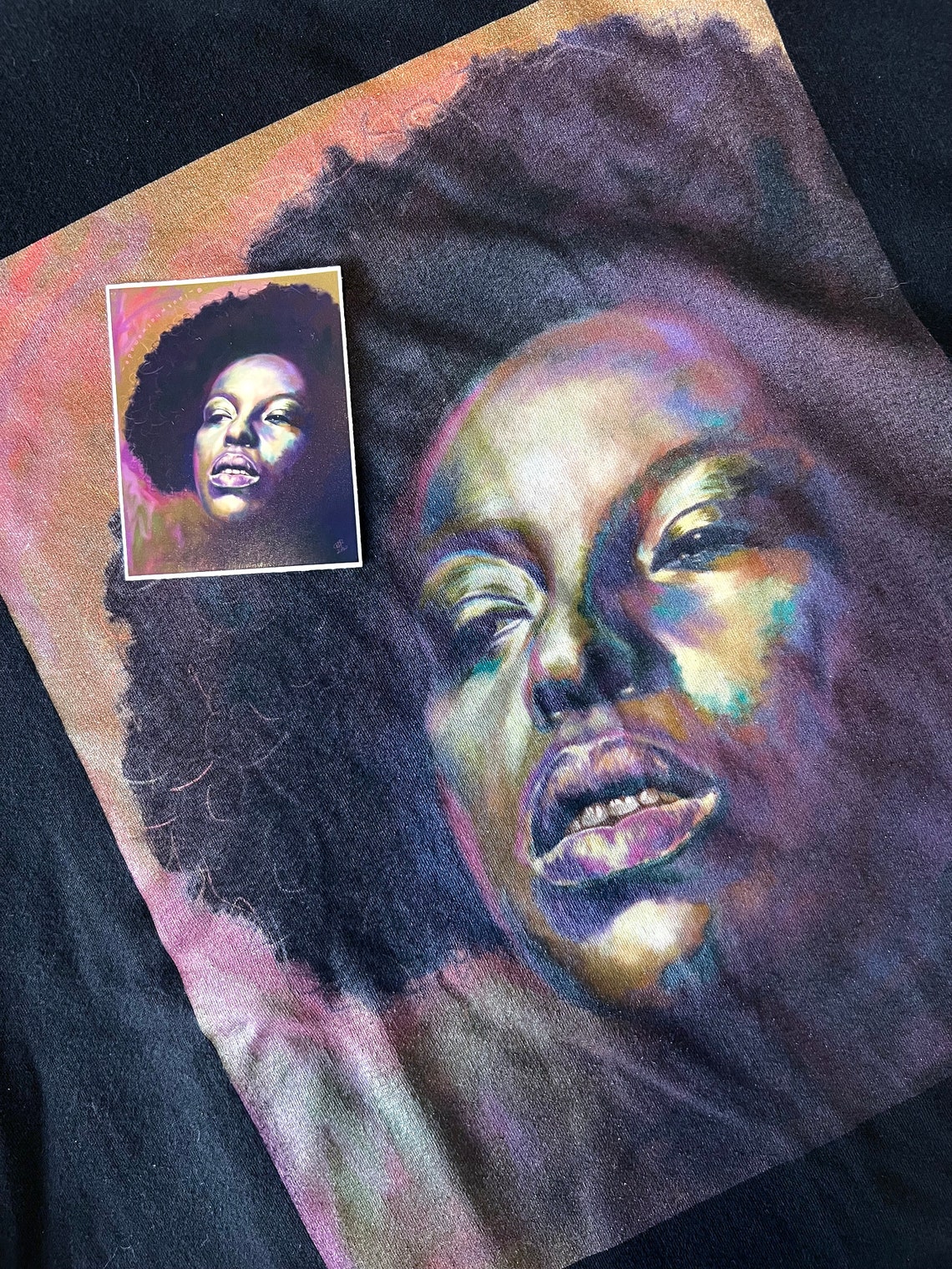 Water Bottle Sticker Roberta Flack Portrait Art Sticker for - Etsy