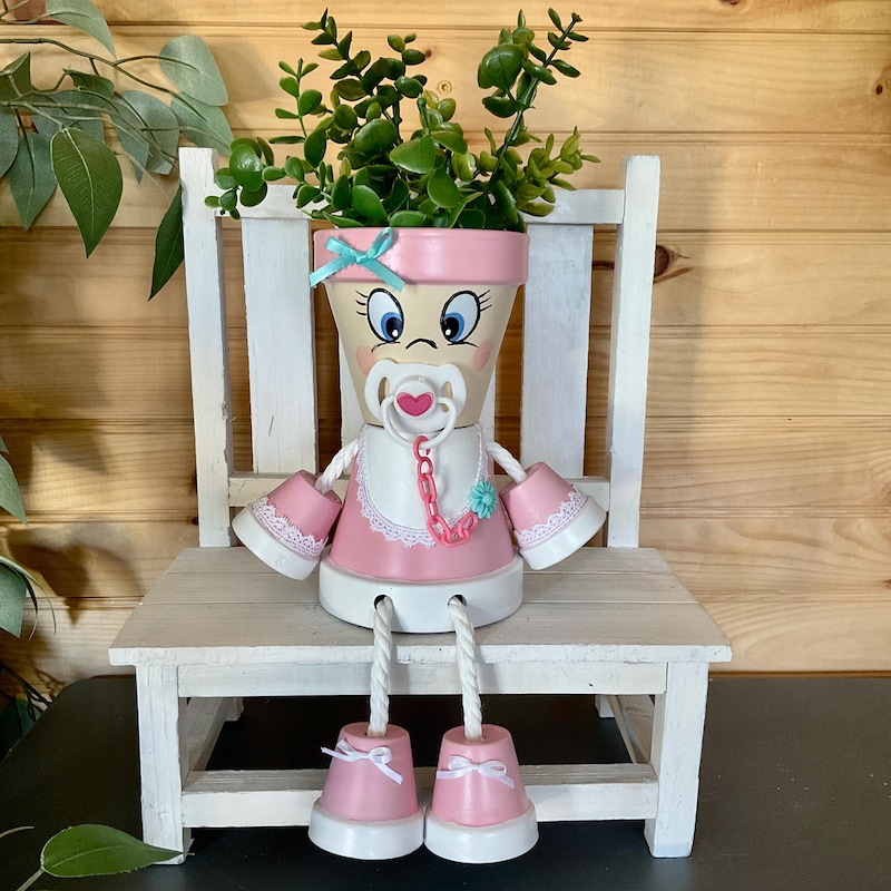 Flower Pot People - Etsy