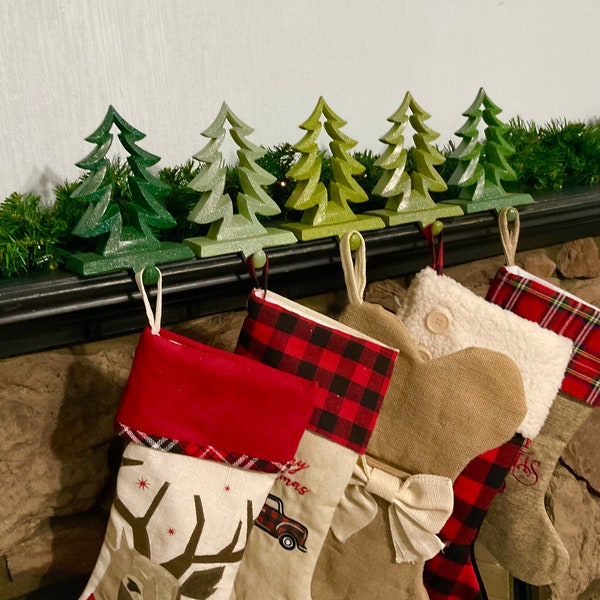 Stocking Hangers for Mantel - Etsy