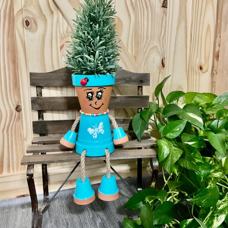 Clay Pot People - Etsy