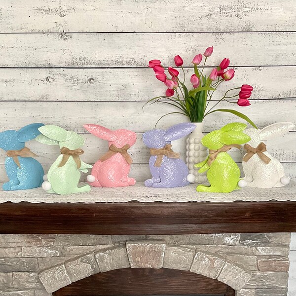 Mint Bunny - Etsy