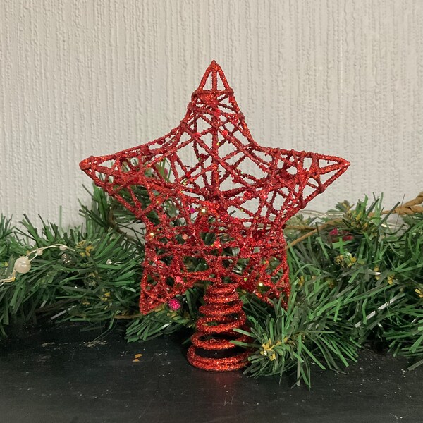 Star Tree Topper - Etsy