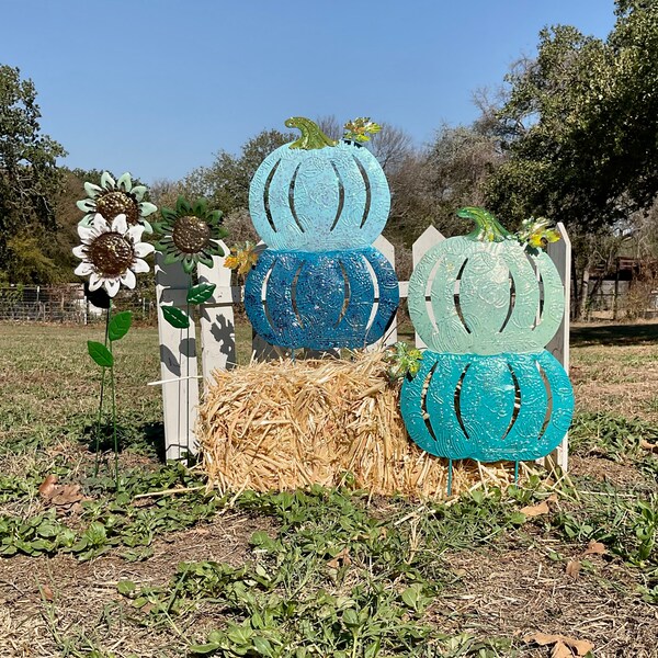 Teal Fall Decor - Etsy