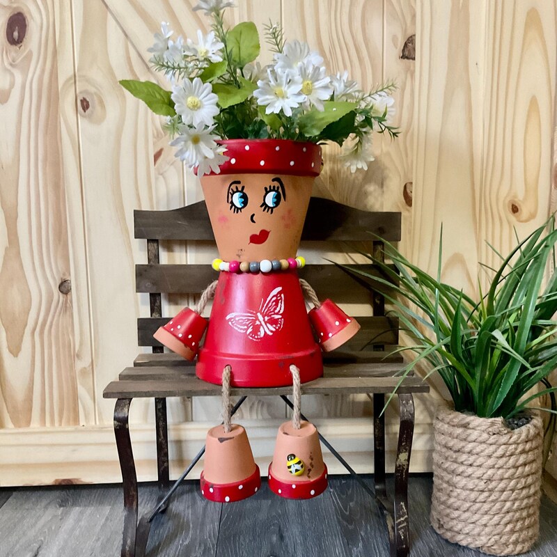 Clay Pot People - Etsy