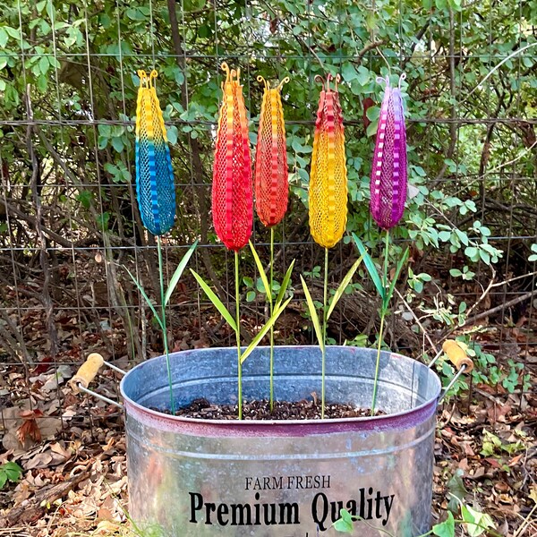 Corn Stalk Yard Decor - Etsy