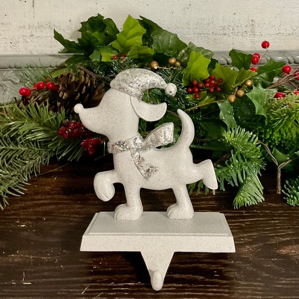 Dog Stocking Hanger for Mantle - Etsy