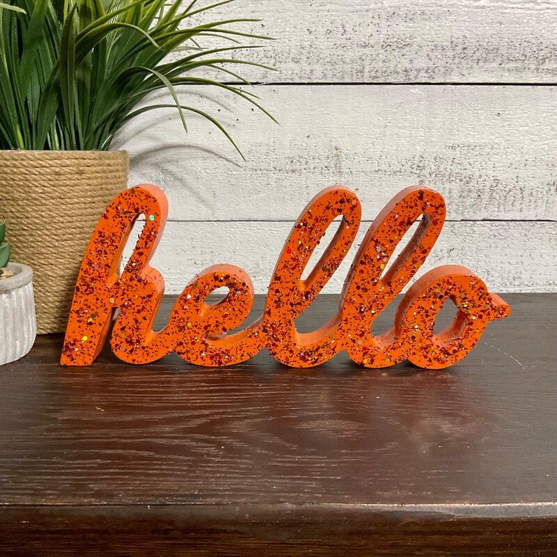 Wood Hello - Etsy