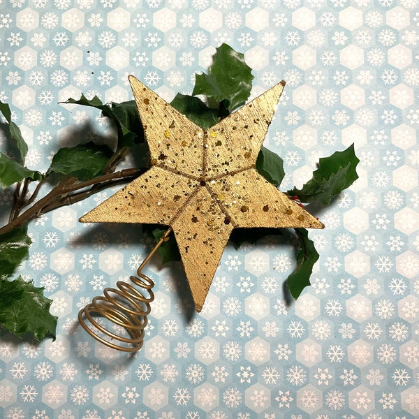Wood Star Tree Topper - Etsy