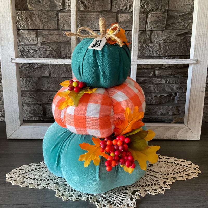 Turquoise Pumpkin - Etsy