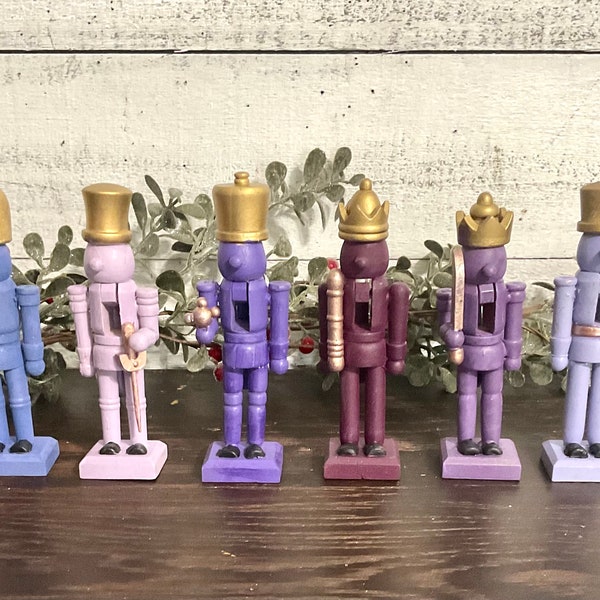 Wood Painted Nutcrackers - Etsy