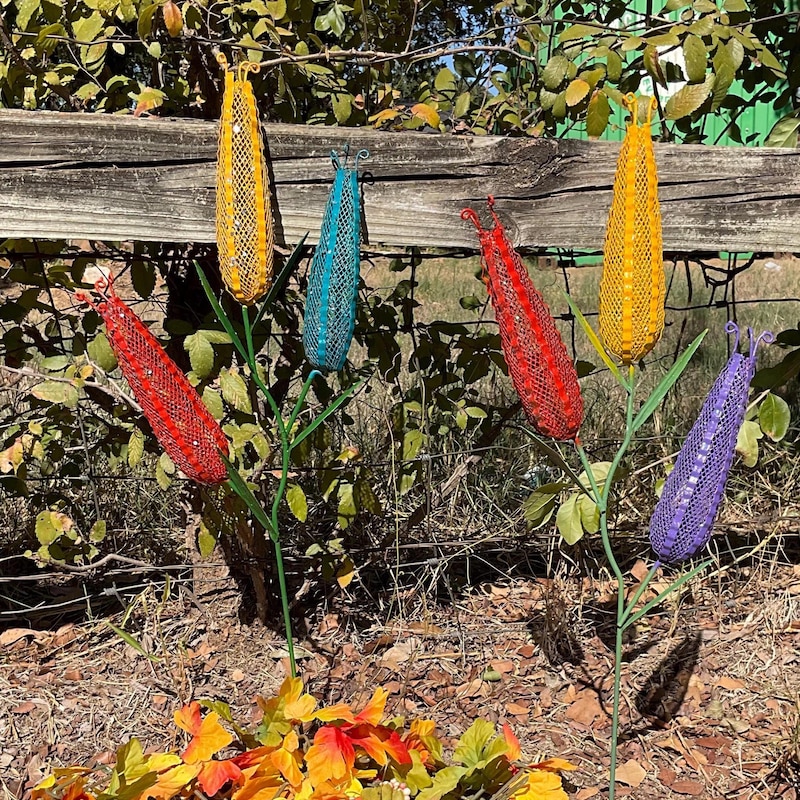 Metal Yard Art Corn - Etsy