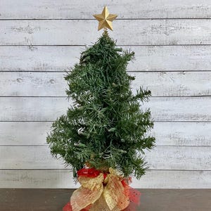 Gold Mini Glittered Star Tree Topper 3.5" Tall” Metal Star, Little ...