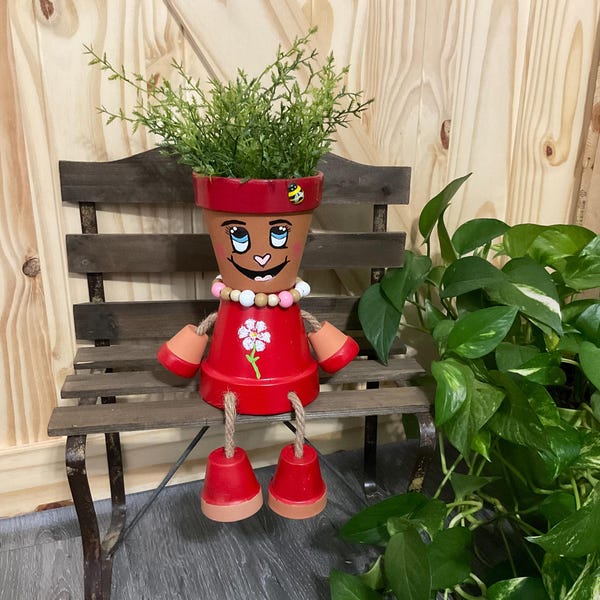 Clay Pot People - Etsy