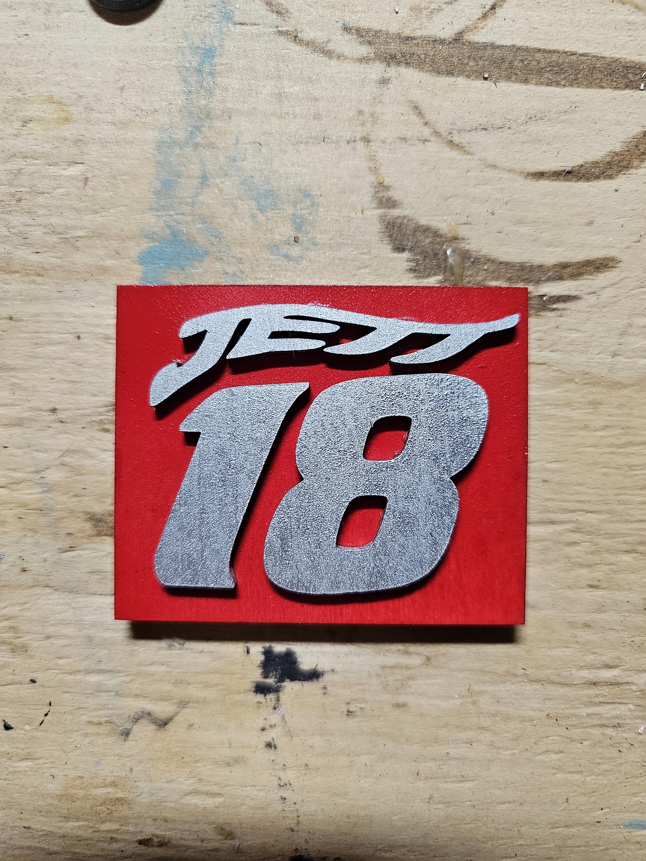 Jett Lawrence Number Plate Motocross Laser Cut Wood Magnet - Etsy
