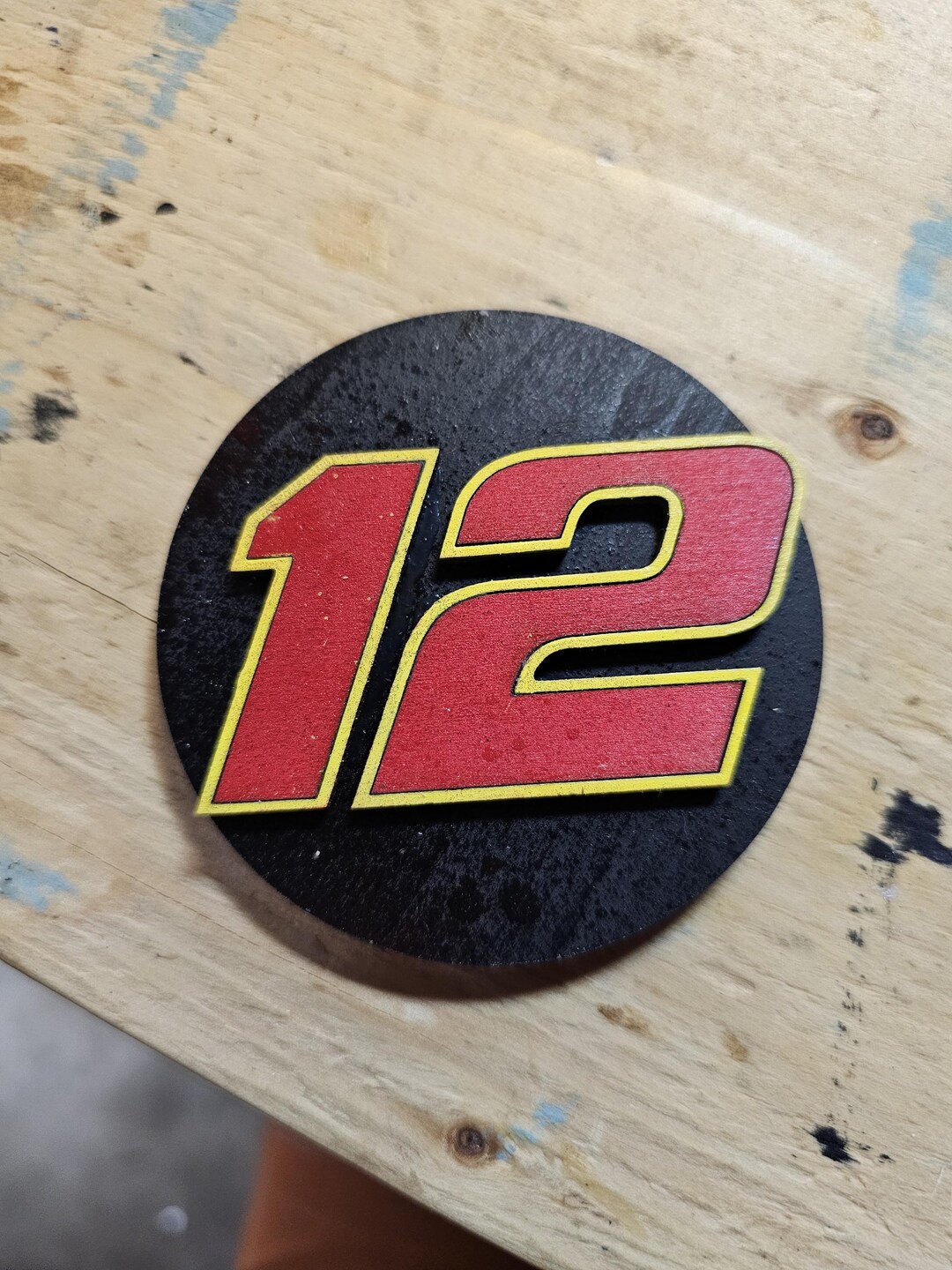 Ryan Blaney Number Magnet Laser Cut Wood Magnet - Etsy