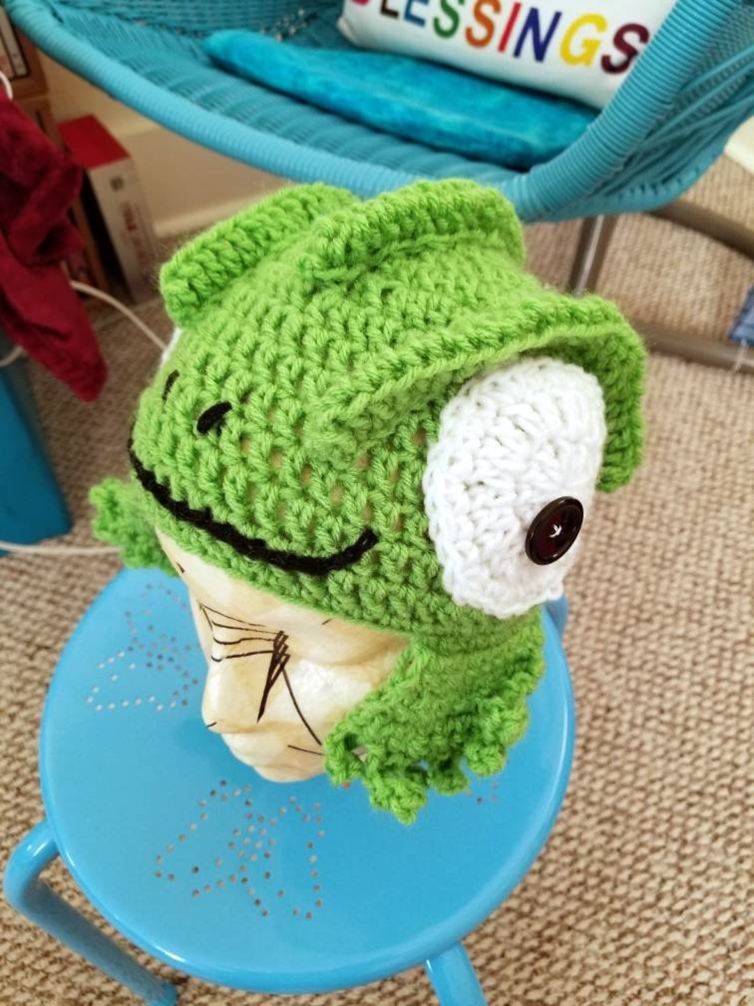 Lizard Hat/chameleon Wig/lizzard Costume Hat/rapunzel Lizard, Rapunzel ...