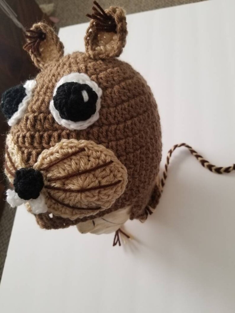 Squirrel Beanie Squirrel Hat Woodland Creatures Take Home - Etsy