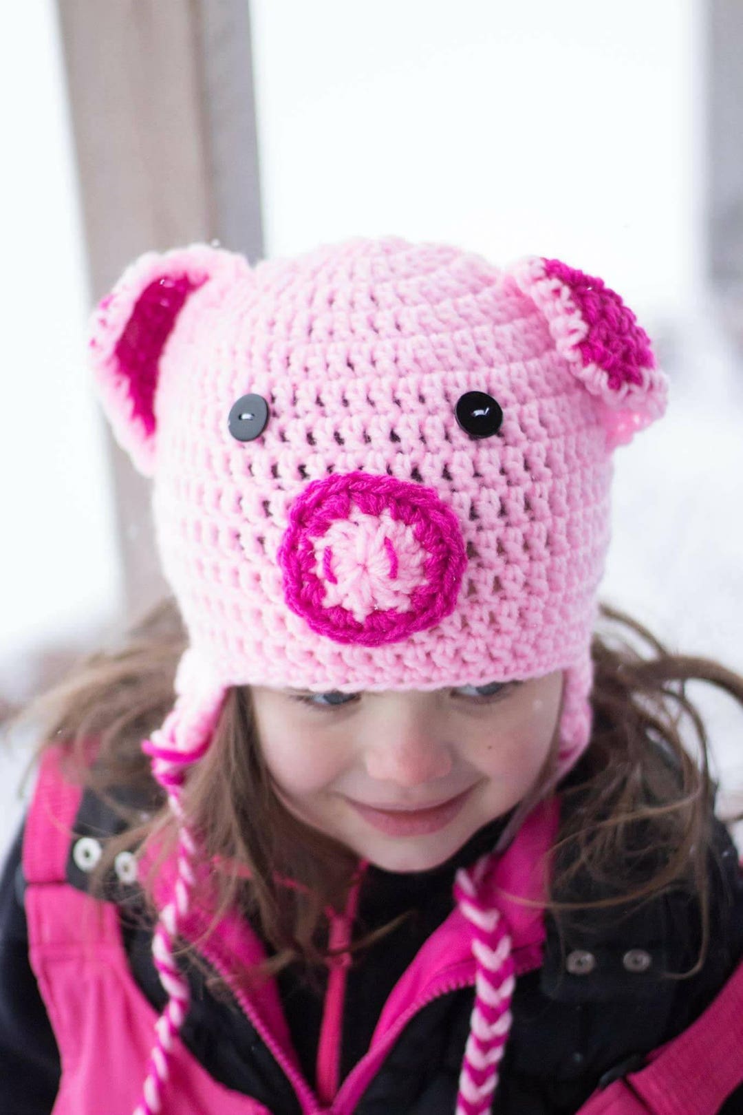 Pig Hat, Piggy Hat, Farm Hat, Piggy Hat for Kids, Animal Hat, Pig Photo ...