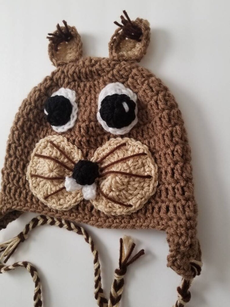 Squirrel Beanie Squirrel Hat Woodland Creatures Take Home - Etsy