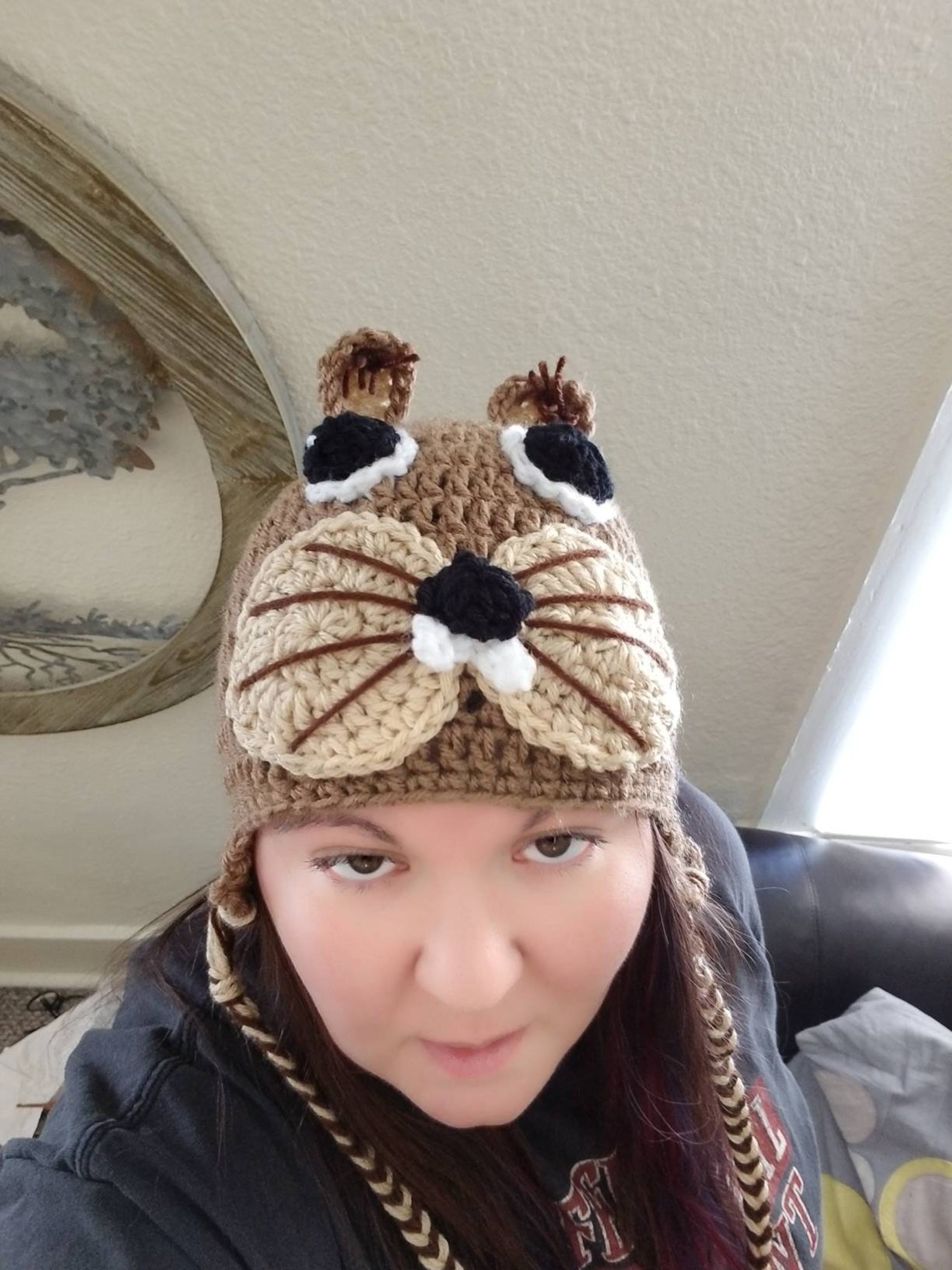Squirrel Beanie, Squirrel Hat, Woodland Creatures, Take Home, Shower ...