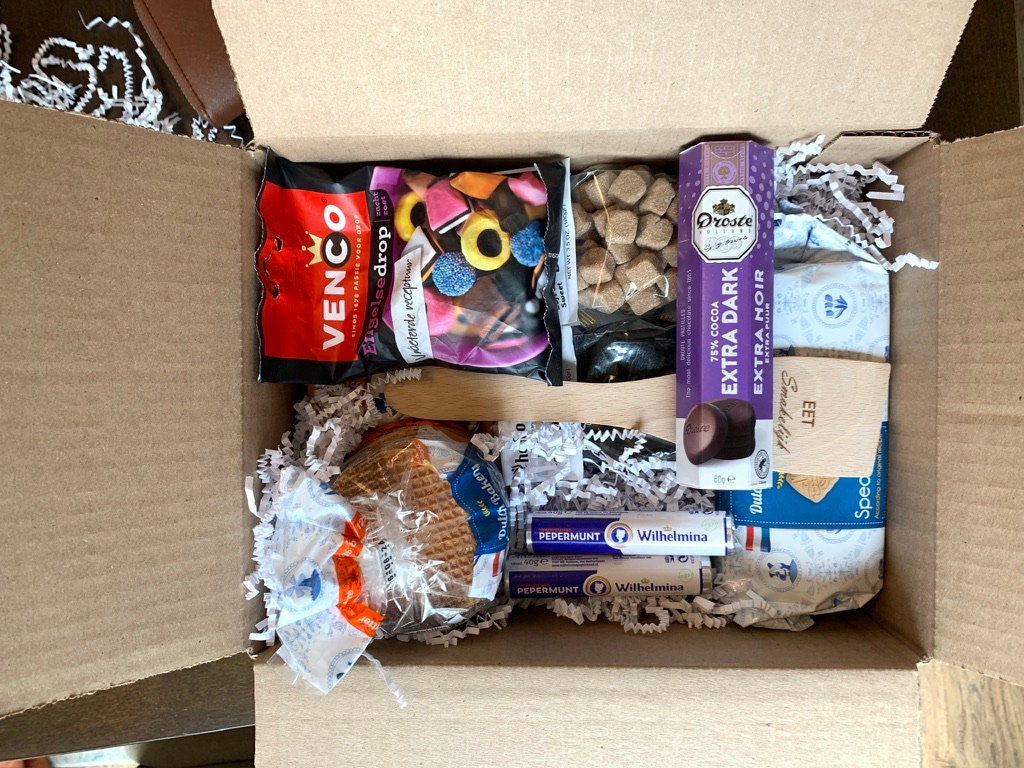 Dutch Food Gift Basket Imported Gourmet Foods Stroopwafels, Windmills ...