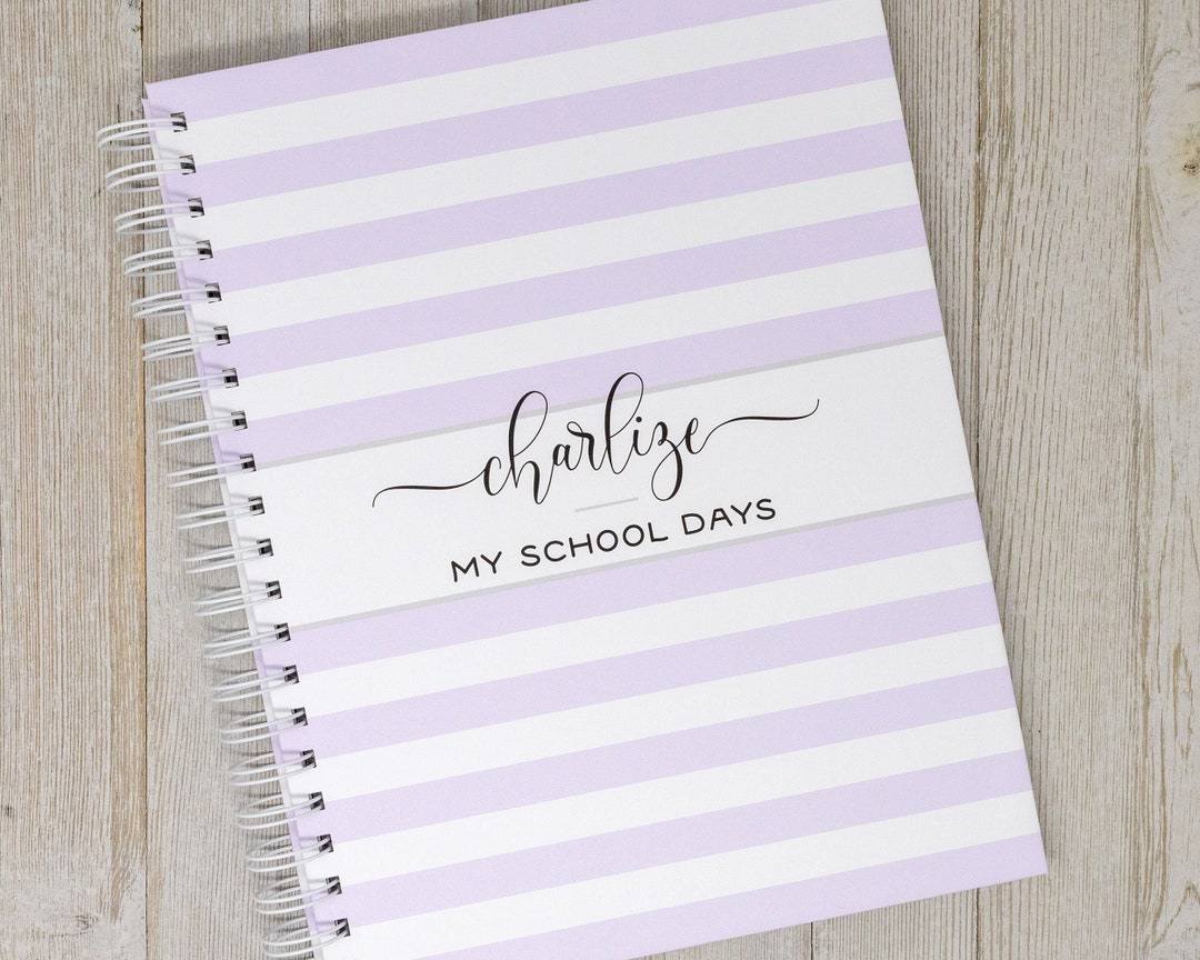 School Memory Book - Hardcover Personalized School Photo Book - School ...