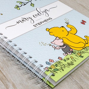 Winnie the Pooh Baby Book - Hardcover First Year Baby Journal ...