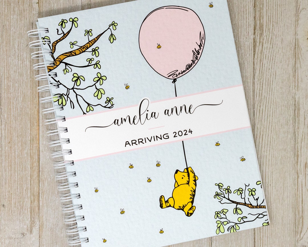 Winnie the Pooh Baby Book - Hardcover First Year Baby Journal ...