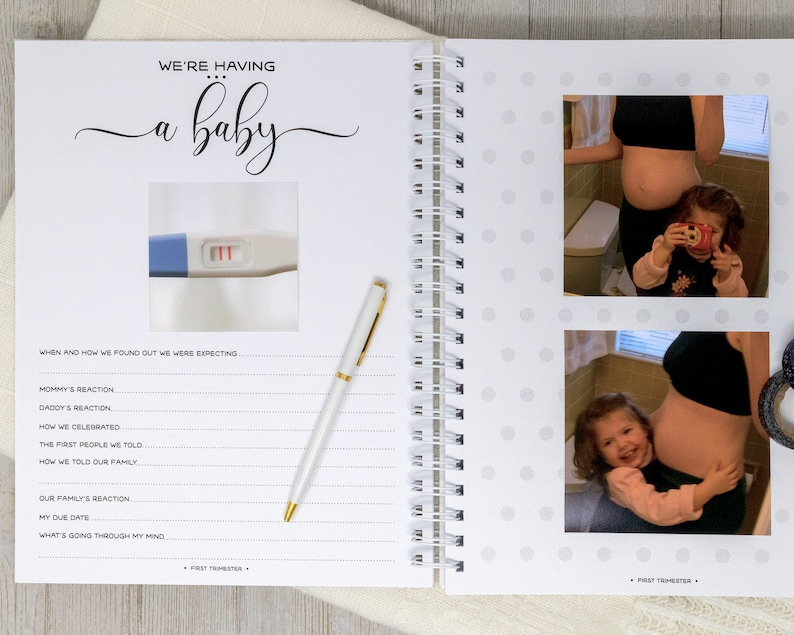 Pregnancy Journal & Memory Book for Expectant Moms - Etsy