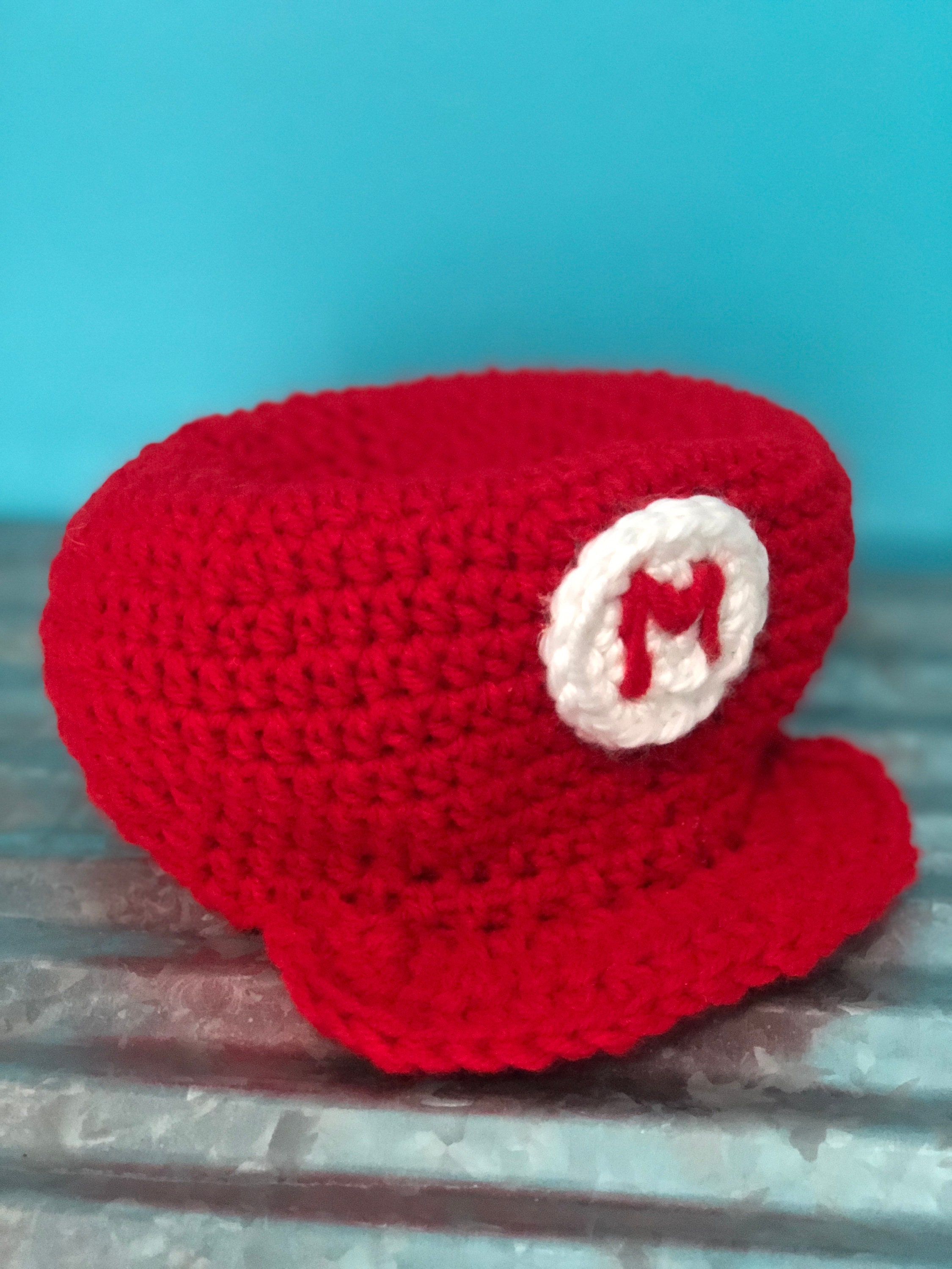 Crocheted Nintendo Friend Mario Hat and Jumpsuit Overalls - Etsy