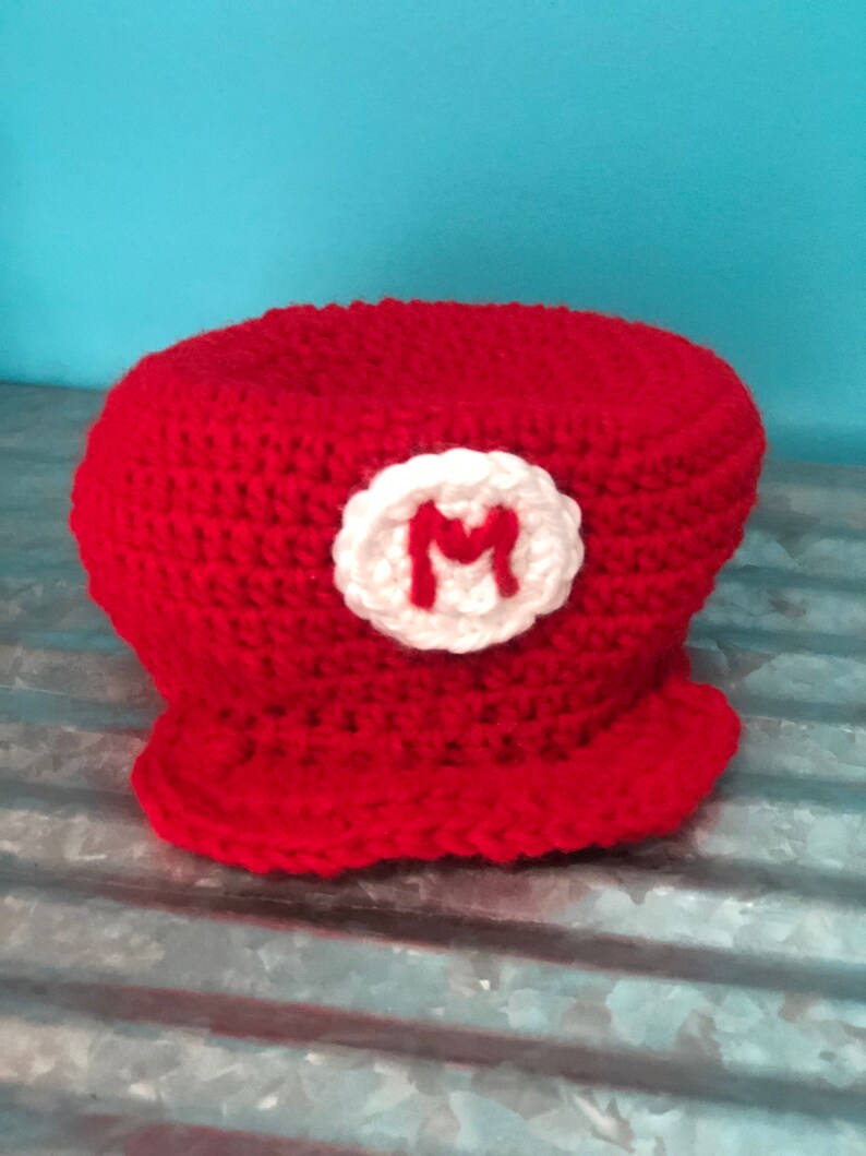 Crocheted Nintendo Friend Mario Hat and Jumpsuit Overalls - Etsy