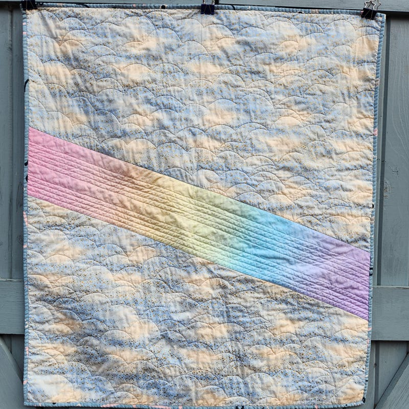 Rainbow Baby Quilt Pattern - Etsy