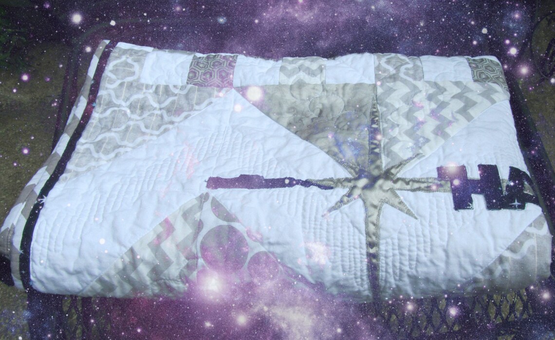 Star Wars Nursery Baby Quilt Personalized - Etsy