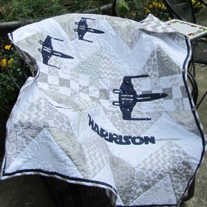 Star Wars Nursery Baby Quilt Personalized - Etsy