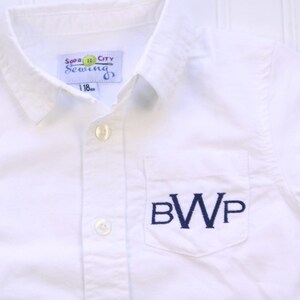 Monogrammed Gift for Kids - Monogram Boys Shirt - Monogram Gift for ...