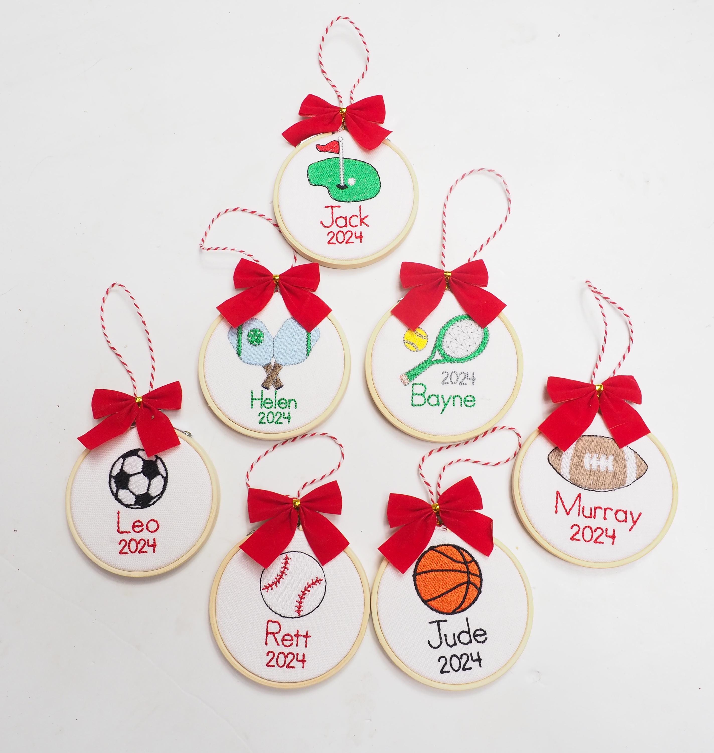 Fotoball Ornament - Flag Football Players Gift for Kids - Personalized ...