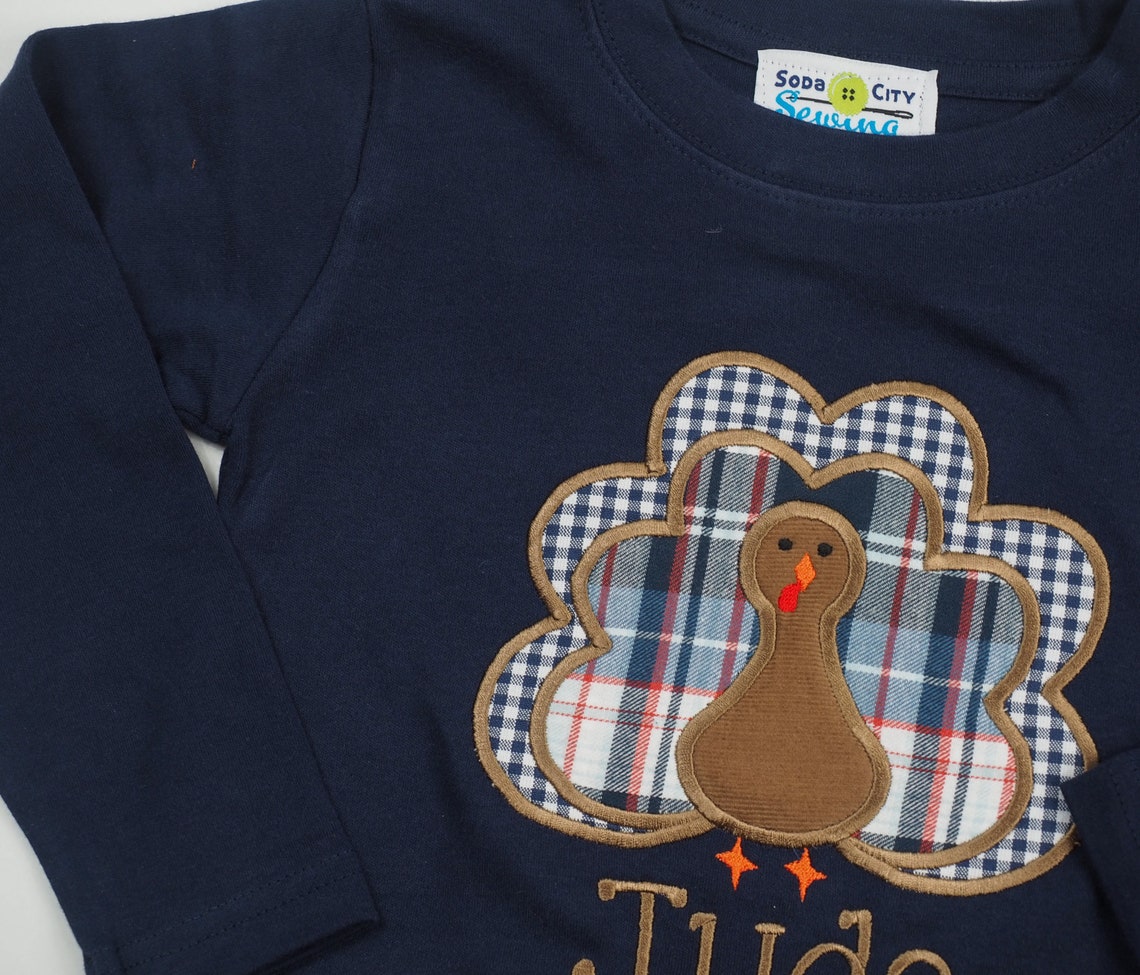 Thanksgiving Outfit for Boys Navy Gingham Pants Fall Boys | Etsy