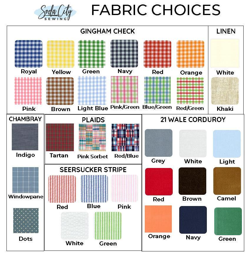 Appliqued Initial Outfits - Personalized Shirts Monogrammed in Gingham ...