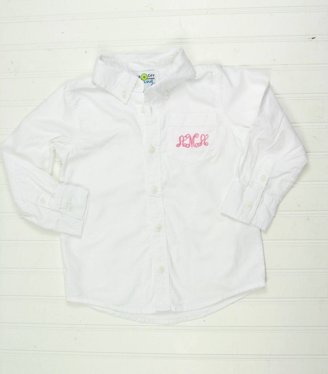Monogrammed Gift for Kids - Monogram Boys Shirt - Monogram Gift for ...