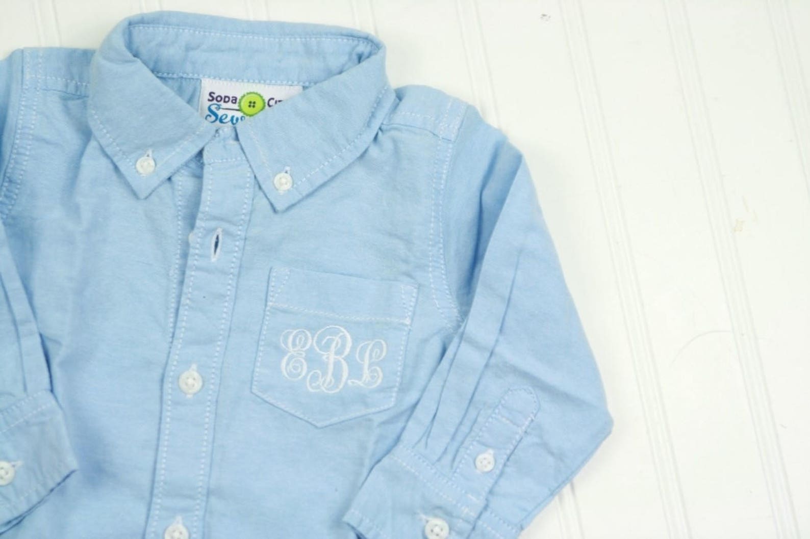 Monogrammed Gift for Kids - Monogram Boys Shirt - Monogram Gift for ...